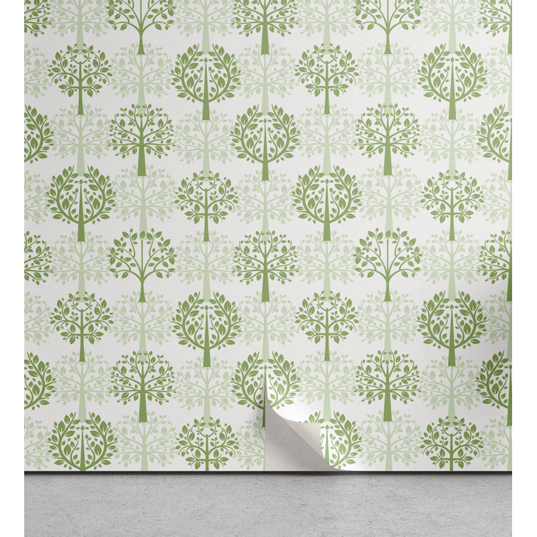 Winston Porter Jacqualyn Peel & Stick Geometric Wallpaper | Wayfair